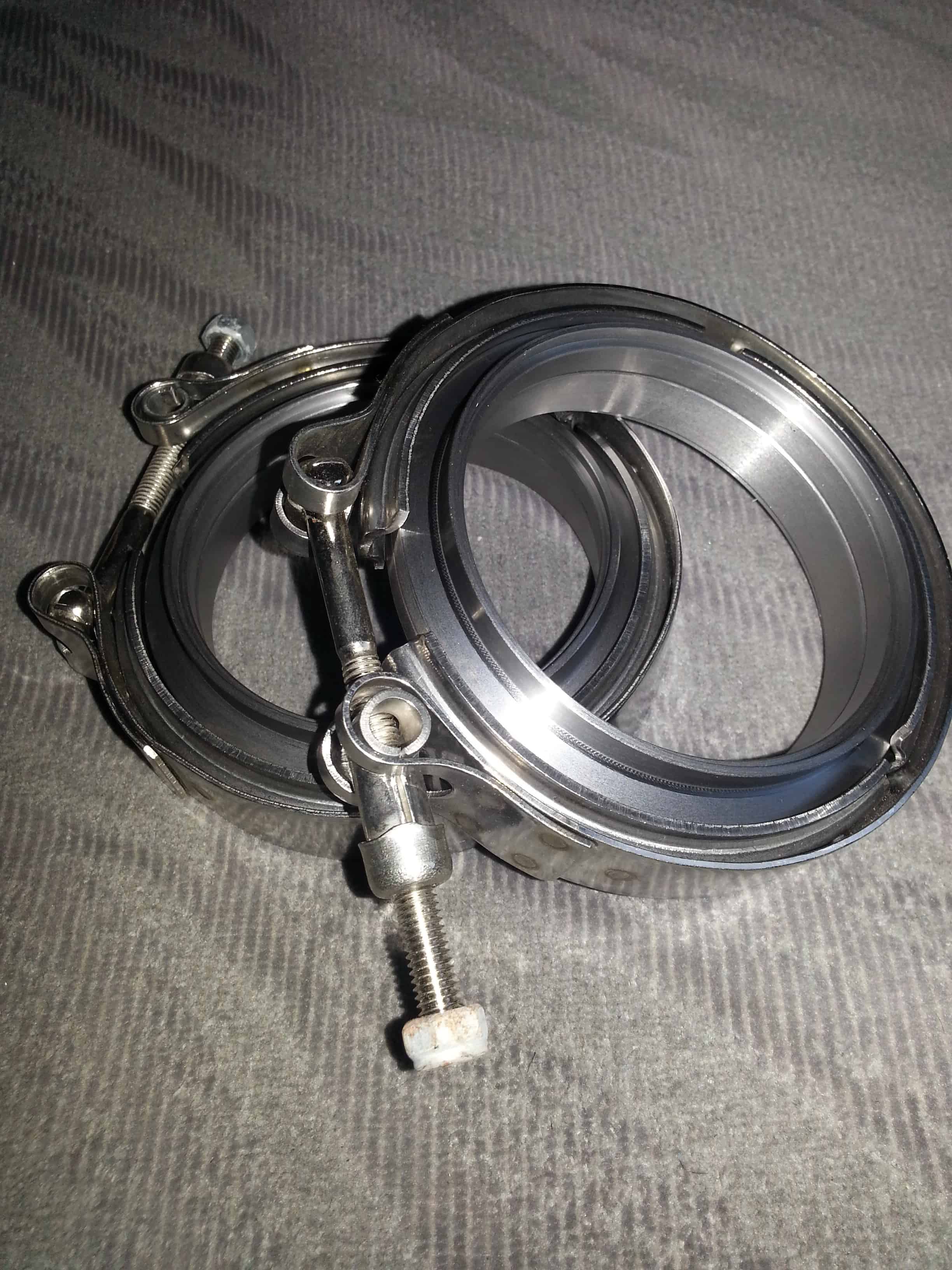 Titanium 3 inch v-band flange - AM Performance